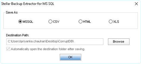 How To Recover SQL Database From A Corrupt BAK File