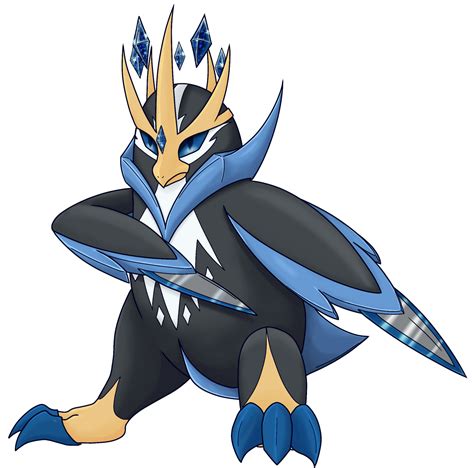 Mega Empoleon Shiny By Anarlaurendil On Deviantart