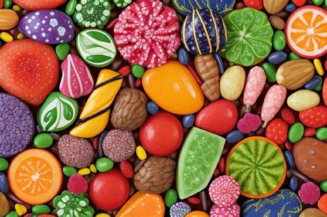 Premium Ai Image A Colorful Array Of Natures Candy Arranged In A