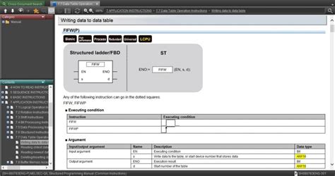 Fifo Program Examples For Mitsubishi Plc Iq R R04cpu Using Gx Works3