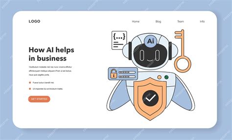 Premium Vector Access Control System Based On Artificial Intelligence