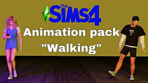 Animation Pack Sims 4 Walking Mocap Animation Realistic Animations Download Youtube
