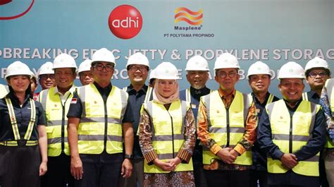 Groundbreaking Epcc Jetty Dan Propylene Storage Tank Proyek Ppb Diresmikan Di Indramayu