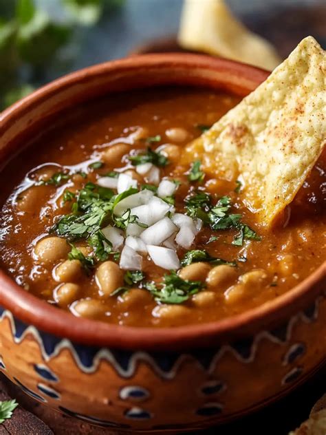 Delicious Frijoles Puercos Spicy Chorizo Bean Dip Delight Kinsley Recipe