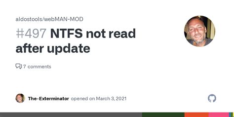 NTFS Not Read After Update Issue Aldostools WebMAN MOD GitHub