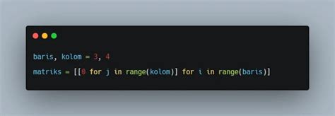 Belajar Python 61 Creating 2d Lists — Minarsih Tech