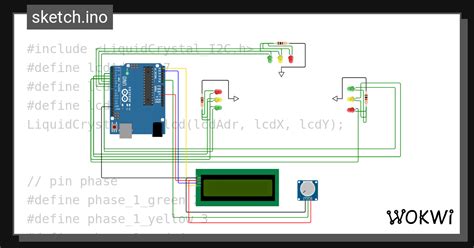 LAMPU MERAH XII4 KEL 2 Final Wokwi ESP32 STM32 Arduino Simulator