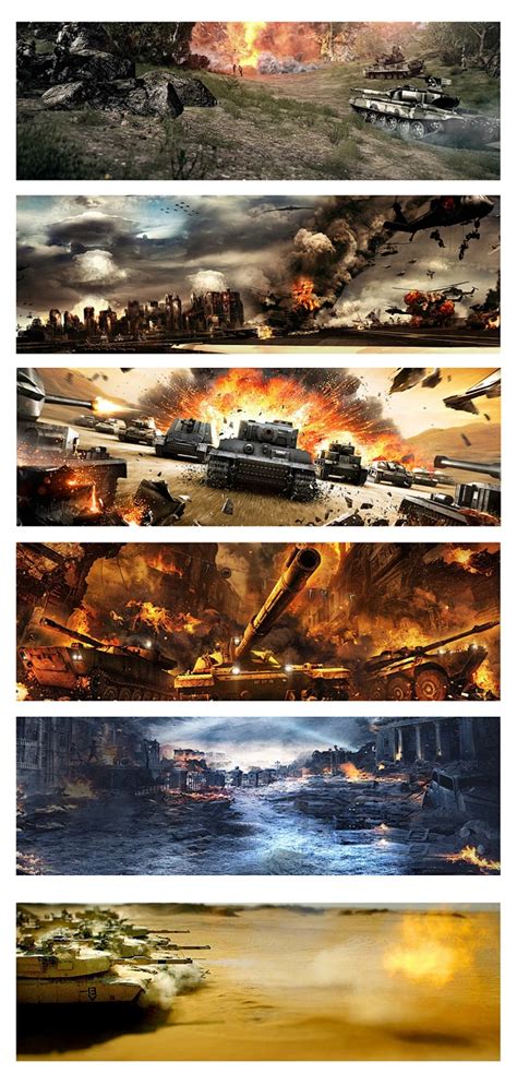 战争战场场景游戏电影海报背景banner 花瓣网