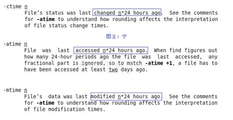 Linux Find Command Atime Ctime Mtime Programmer Sought