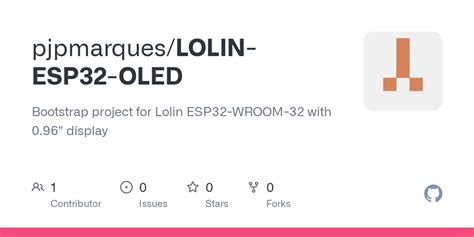 Github Pjpmarqueslolin Esp32 Oled Bootstrap Project For Lolin Esp32