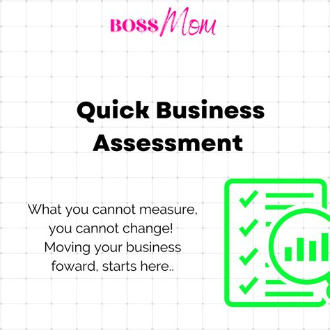 Quick Business Assessment Boss Mom Egypt