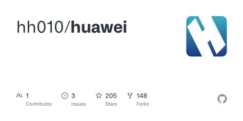 Github Hh010huawei