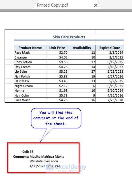 How To Print Multiple Sheets In Excel 6 Suitable Examples