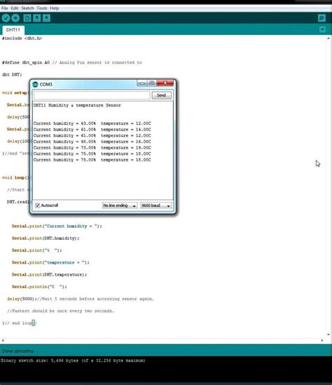 How To Use Dht Humidity Temperature Sensor With Arduino Uno