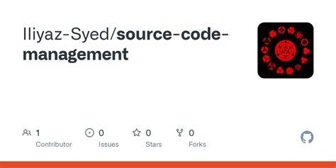 github iliyaz syed source code management