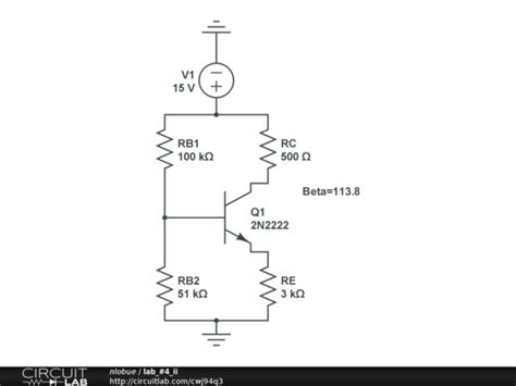 Lab 4 Ii CircuitLab