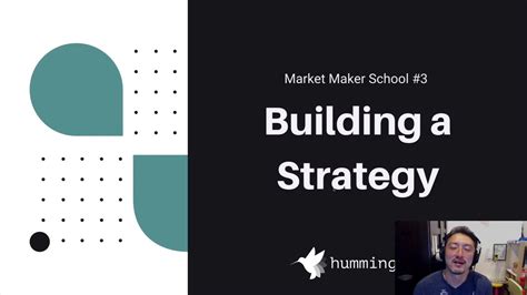 Building A Market Making Strategy Using Hummingbot Part 1 Youtube