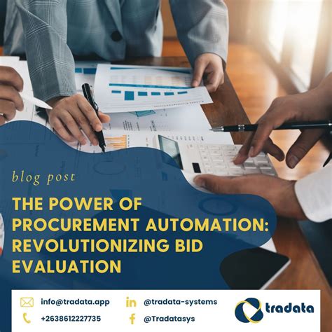 The Power Of Procurement Automation Revolutionizing Bid Evaluation