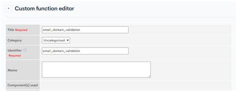 implementing custom validation in content structure with custom