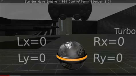Blender Game Engine Ps4 Controller Python Script Free Vr Ar Low Poly 3d Model Animated