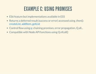 Callbacks And Control Flow In Node Js PDF