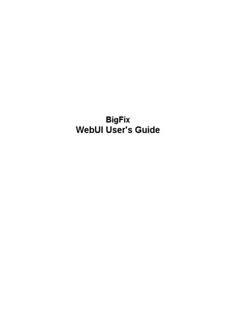 Webui Users Guide Pdf Web Application Computer File