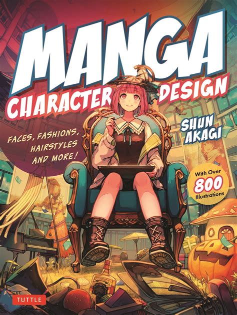 Manga Character Design Faces Fashions Hairstyles And More With Over