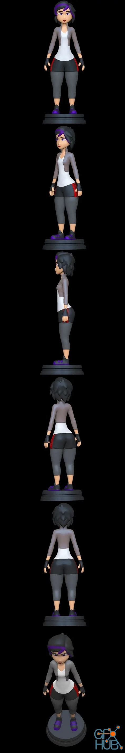 3d Print Model Sillytoys Gogo Tomago Big Hero 6 The Series 142156