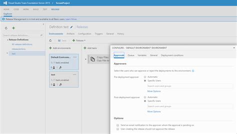 Deployment Tfs 2015 Build Task Manual Intervention Stack Overflow