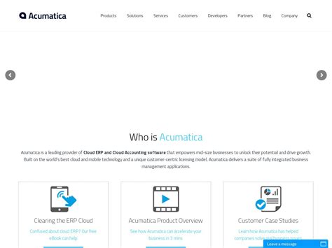 Acumatica Cloud ERP Review By Inspector Jones