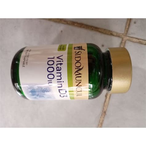 Jual Sidomuncul Vitamin D3 1000 Iu 50 Kapsul Shopee Indonesia