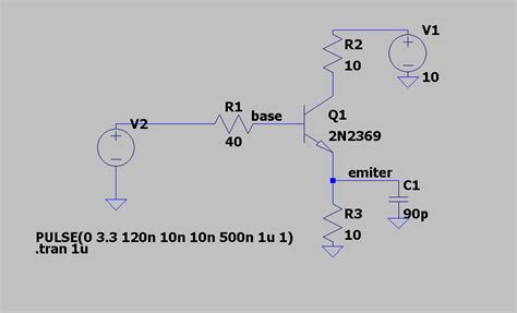 Testing Pulse Delay In Saturation And Active States Of A Npn Forum