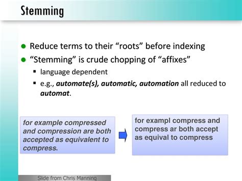 Basic Text Processing Ip Notices Slides From D Jurafsy C Manning And S Batzoglou Ppt