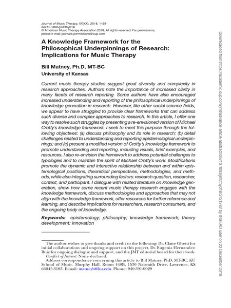 A Knowledge Framework For The Pdf Methodology Social Constructionism
