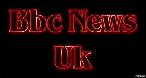 Bbc News Uk Text Effect And Logo Design Trendy