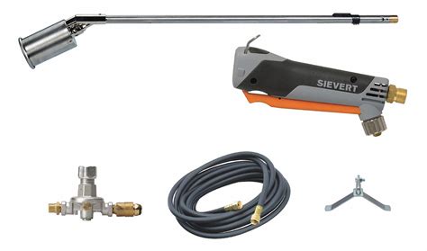 Sievert Standard Torch Kit Propane Instant On Off 1000 To 3400°f Propane Temp 36rc38 Rkf