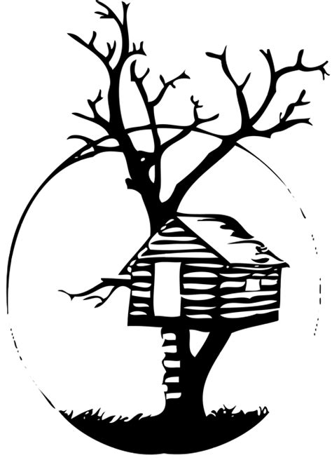 Treehouse Vector At Vectorified Com Collection Of Treehouse Vector Free For Personal Use