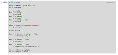 Solved Queue 3 Circular Array Backed Queue In The