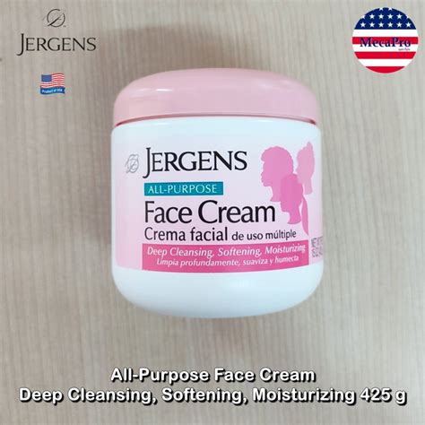 Jergens® All Purpose Face Cream Deep Cleansing Softening Moisturizing