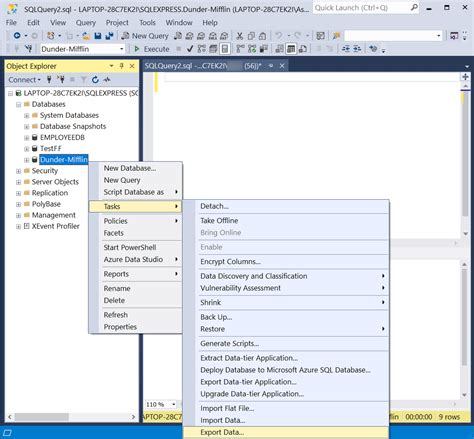 How To Extract Data From Sql Server Management Studio To Excel ...