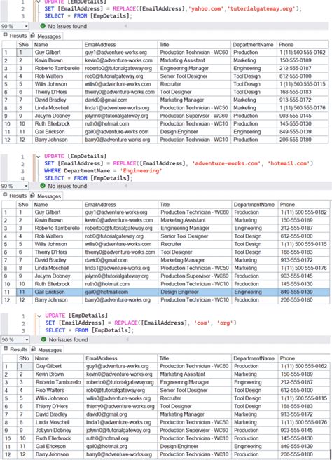 Sql Replace Function