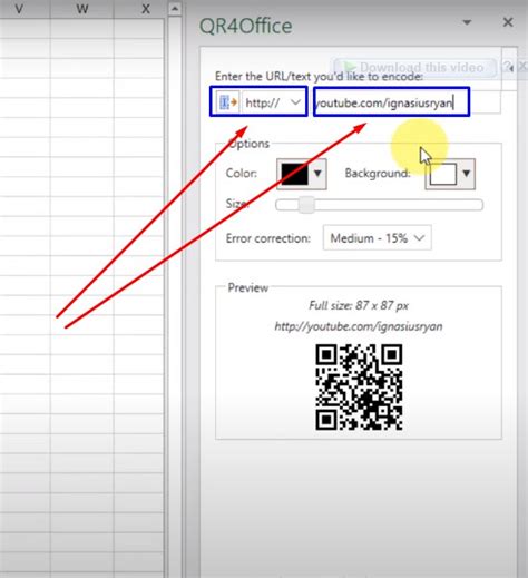 cara membuat qr code di excel science of technology