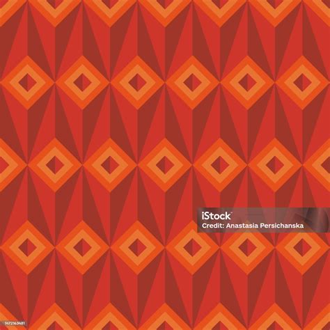 Geometric Vector Pattern Repeating Texture Of Square Shape With Abstract Shadow Pattern Is Clean