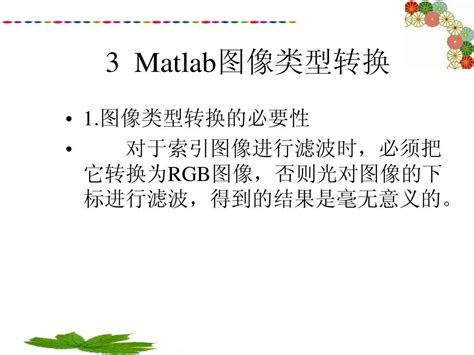 3图像类型的转换word文档在线阅读与下载无忧文档