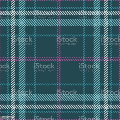청록색 아쿠아 화이트 아마란스 퍼플의 다크 그린 격자 무늬 체크 패튼 옷 패션 벽지 및 질감 임판에 사용되는 매끄러운 패브릭 텍스처 패턴 디자인 0명에 대한 스톡 벡터