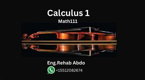 Calculus 1 Part1 Beinclass