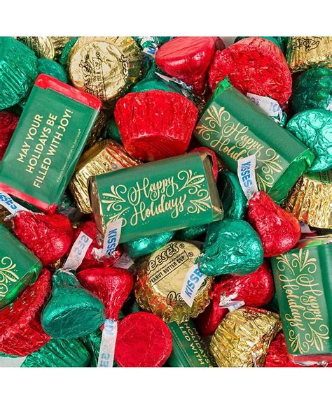 Just Candy 118 Pcs Christmas Candy Hersheys Chocolate Mix 175 Lb