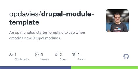 Github Opdaviesdrupal Module Template An Opinionated Starter