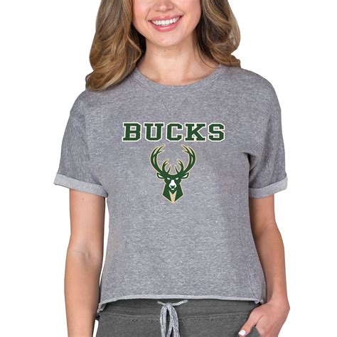 Concepts Sport Gray Milwaukee Bucks Nba Womens Concepts Mainstream