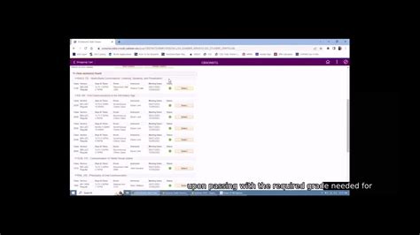 Myssu Adding A Class Using The Search Method And Course Attribute